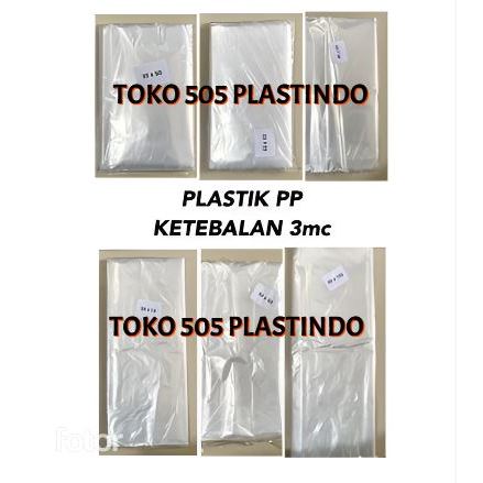 Jual Plastik PP Bening Polos PP Polos Laundry PP Polos Londry 1KG, 500 ...