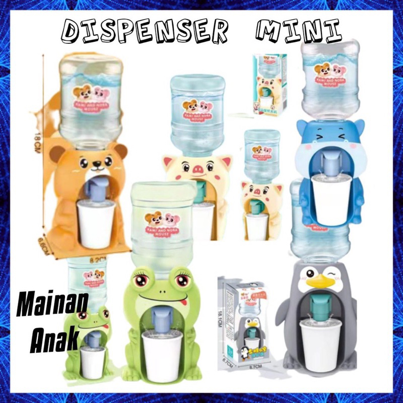 Jual MINI GALON DISPENSER MAINAN ANAK ANAK LUCU BERKARAKTER AIR DUCK ...