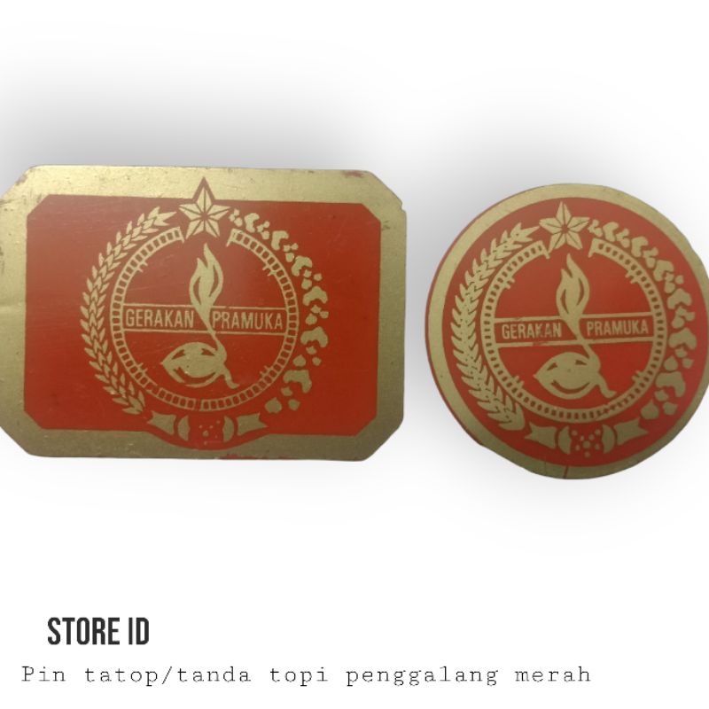 Jual tatop pin topi Pramuka penggalang/tanda topi Pramuka penggalang ...