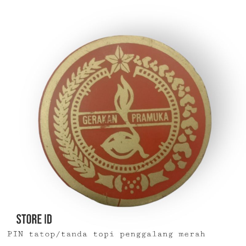 Jual tatop pin topi Pramuka penggalang/tanda topi Pramuka penggalang ...