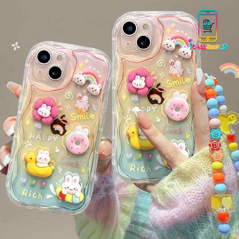 Jual SS868 SOFTCASE 3D GRADASI HAPPY RABBIT UNTUK SAMSUNG J2 PRIME A02S A03 A03S A04 A04E A04S ...