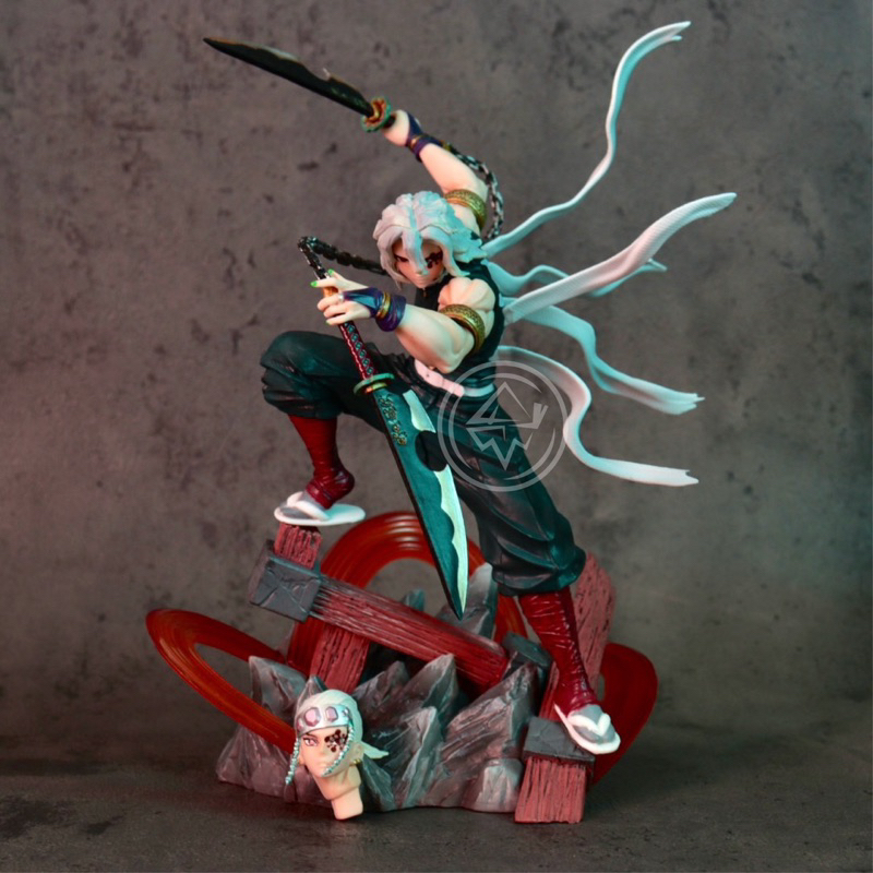 Jual Tengen uzui demon slayer hashira figure kimetsu no yaiba hashira ...