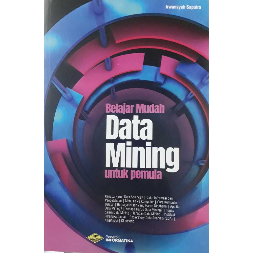 Jual BUKU DATA MINING UNTUK PEMULA | BUKU LARIS |BUKU VIRAL |BUKU ASLI| BUKU DISKON|BUKU MURAH ...