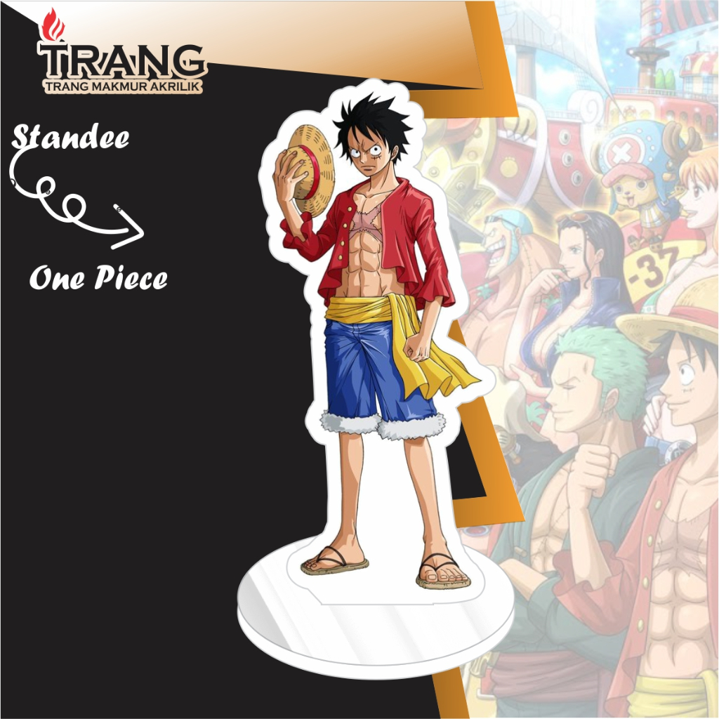 Jual Standee Figure Akrilik One Piece / Standing Action figure Acrylic ...