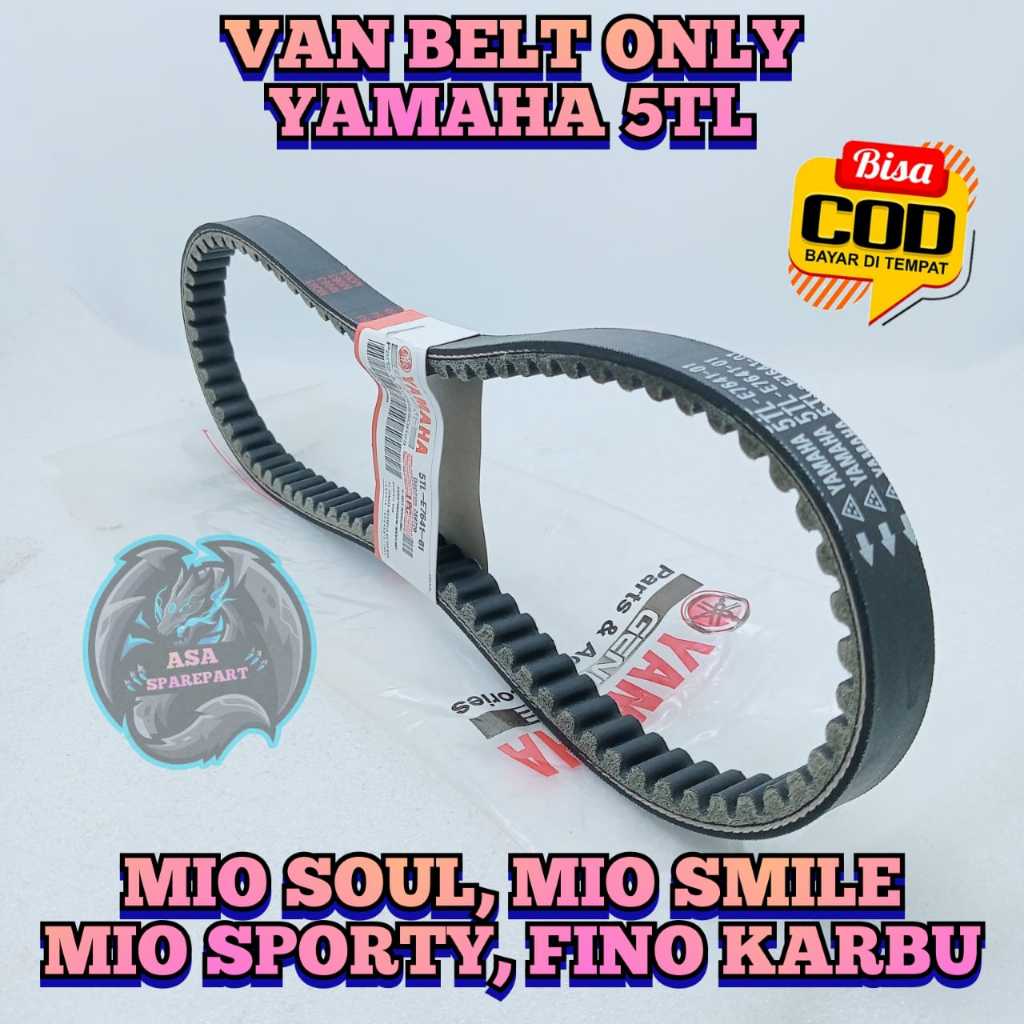 Jual Vanbelt Only 5TL Motor Yamaha MIO SPORTY / KARBU , MIO SMILE , MIO SOUL CARBU , FINO ...
