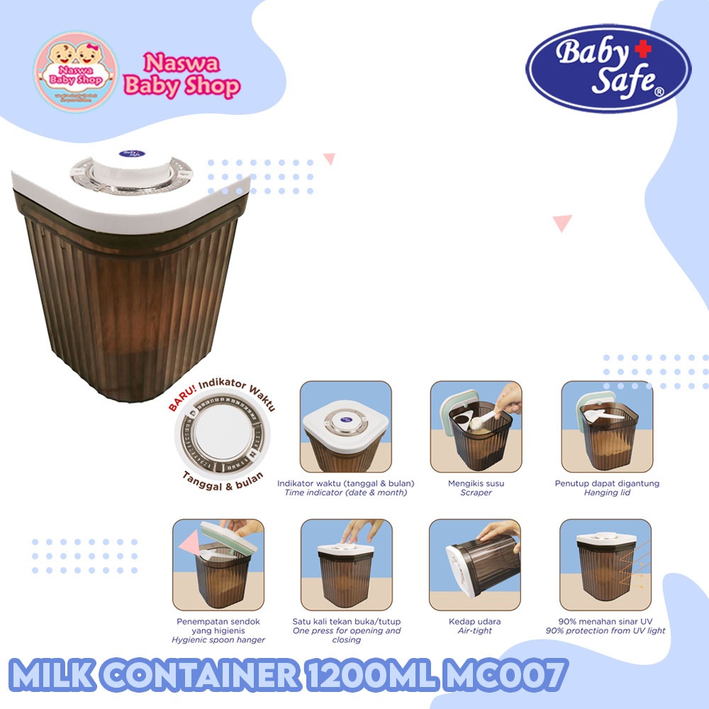 Jual Baby Safe Milk Powder Container Tempat Penyimpanan Susu Bubuk ...