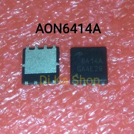 Jual 6414A N Channel Power Mosfet 30V 50A AON6414A QFN-8 6414A | Shopee ...