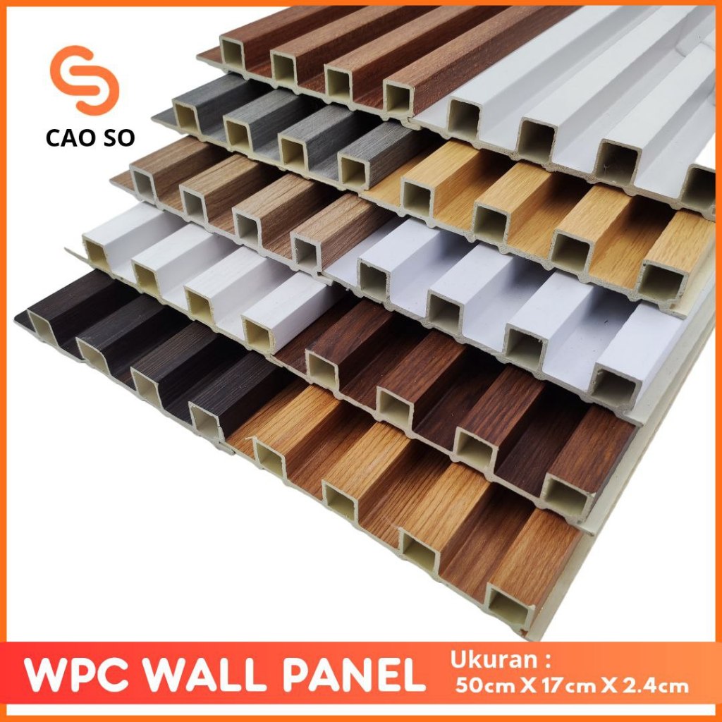 Jual WPC wallPanel 50 cm Dekorasi Dinding Kayu | Wall Panel Wood panel ...