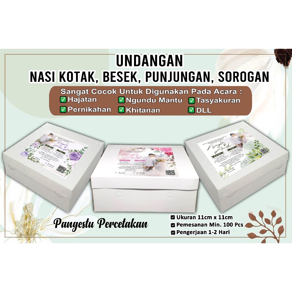 Jual CETAK UNDANGAN BESEK | UNDANGAN SOROGAN | UNDANGAN PUNJUNGAN ...