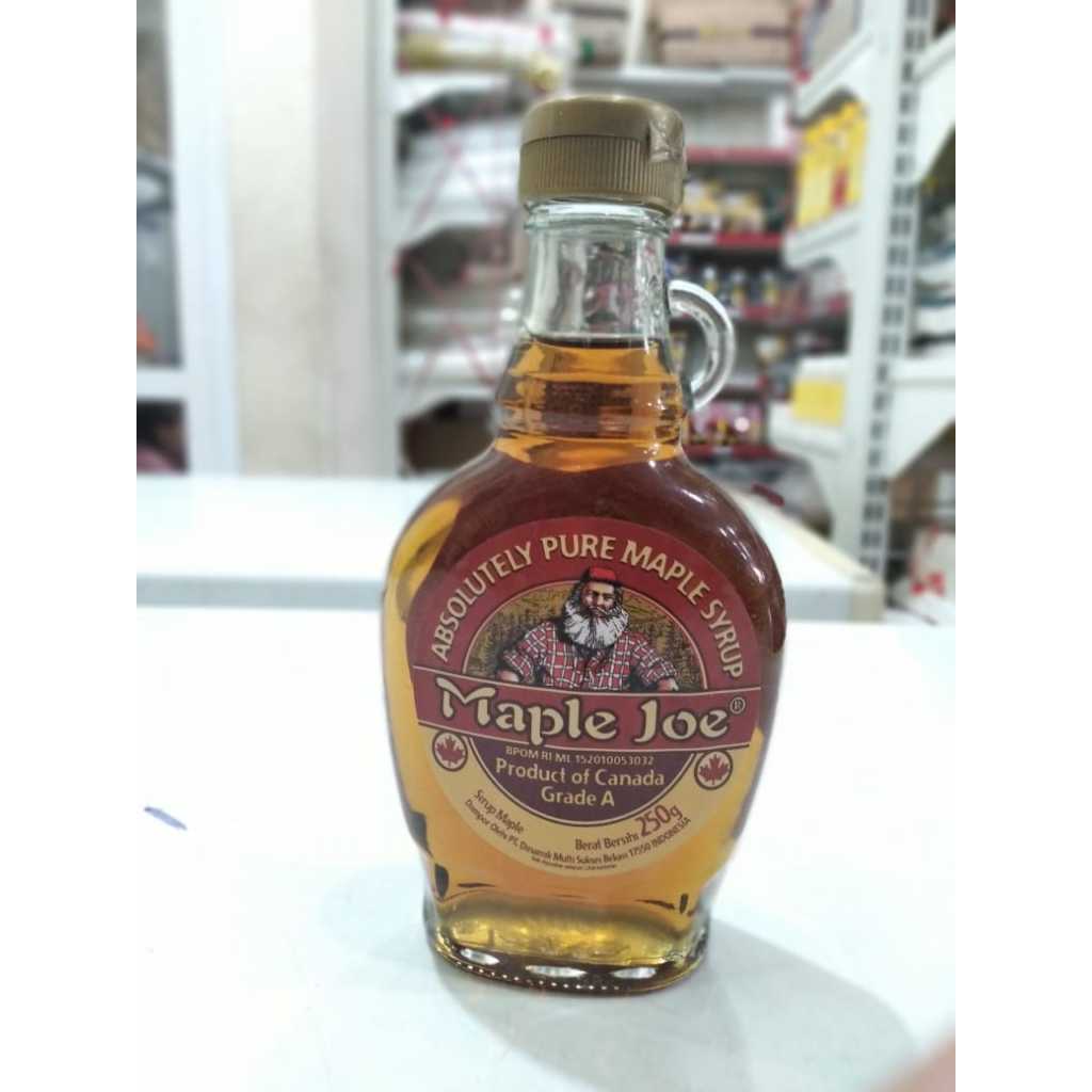 Jual Maple Joe Syrup 250 gram / Pure Maple Syrup Grade A / Gula Maple ...