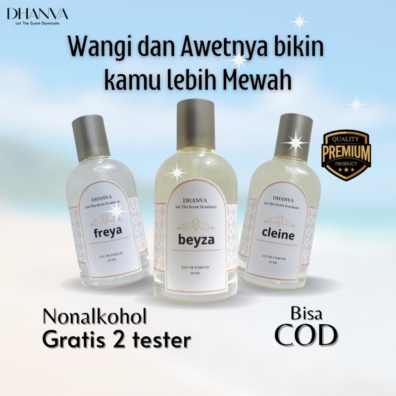 Jual Dhanva Parfum Wanita dan Pria Awet Tahan Lama | Shopee Indonesia