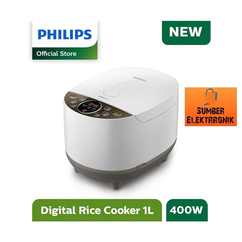 Jual PHILIPS MAGIC COM / RICE COOKER DIGITAL PHILIPS HD4515 PUTIH / HD ...