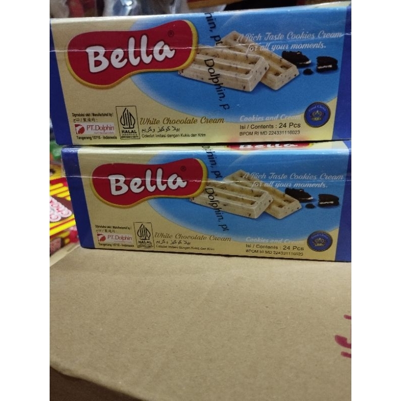 Jual Bella White Chocolate Cream 1box | Shopee Indonesia