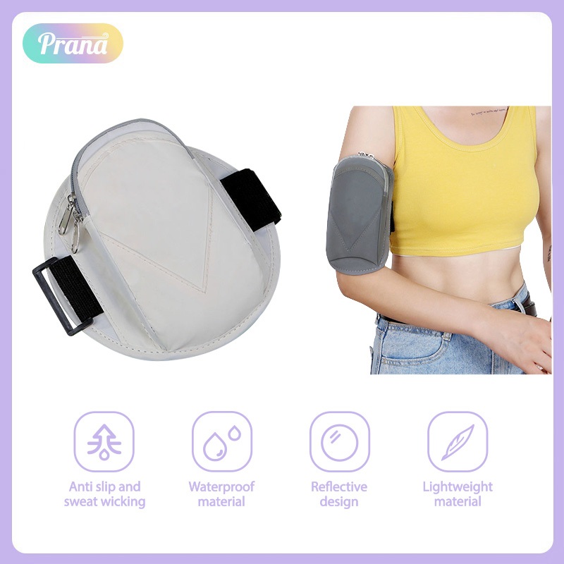 Jual PRANA Tas Lengan Ponsel Olahraga Waterproof Untuk Jogging - Running Sport Armband Armbag PN ...