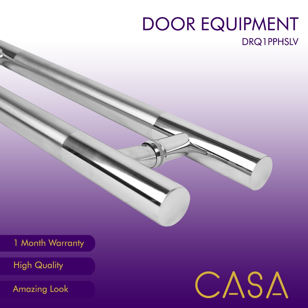 Jual CASA Pull Handle Pintu Kaca Bulat Silver | Shopee Indonesia