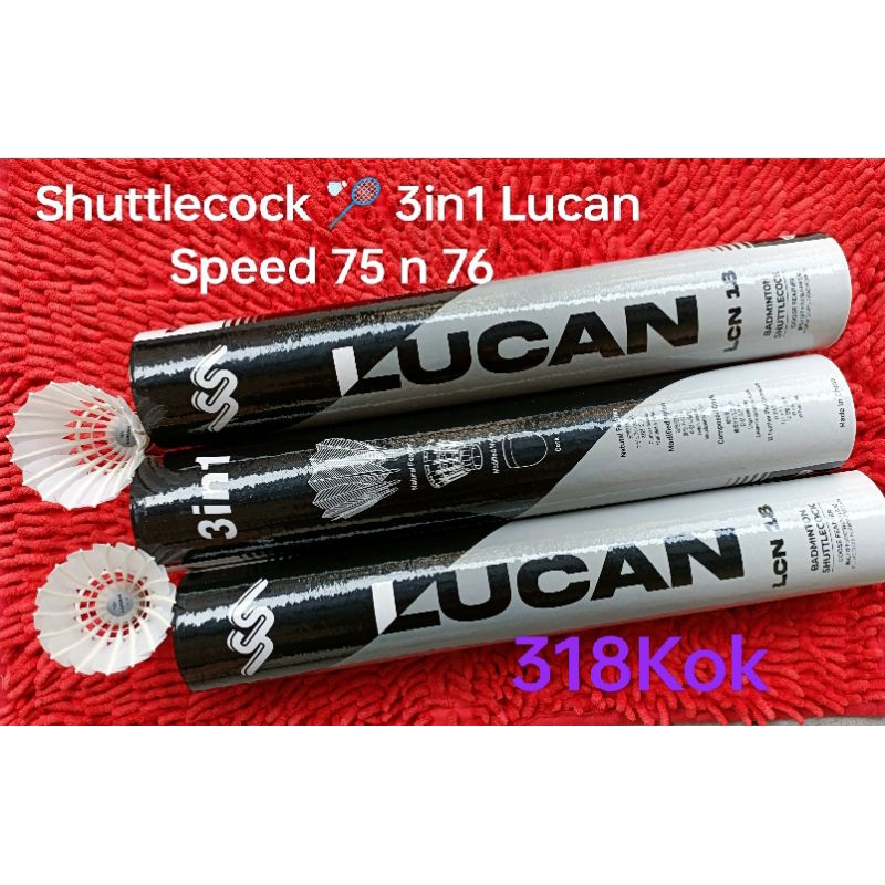 Jual Shuttlecock 3in1 Badminton Lucan Kok Badminton Original The best ...