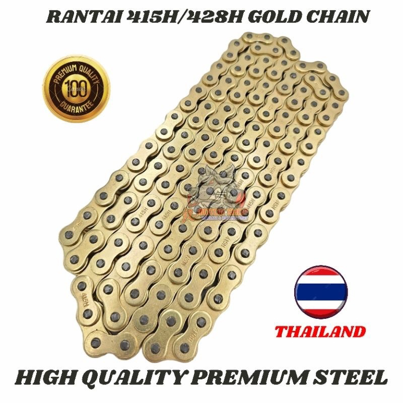Jual RANTE RANTAI GOLD EMAS 415 H 415H THAILAND GOLD CHAIN 112 120 130 L THAILAND | Shopee Indonesia