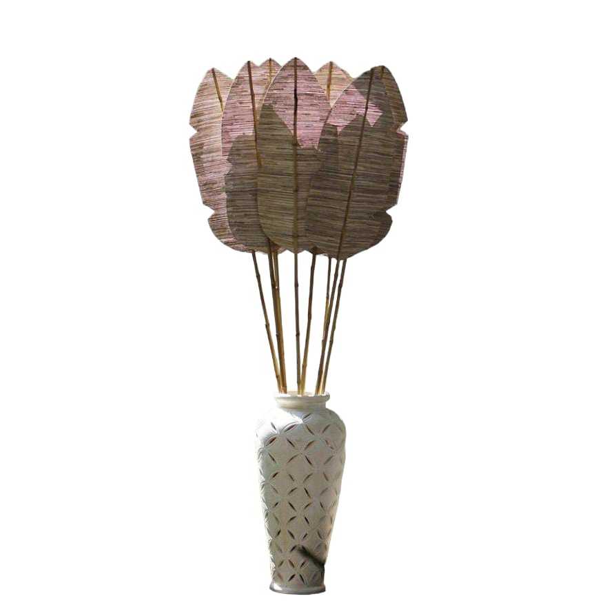 Jual Daun Kering Agrominafiber berbahan pelepah pisang , tangkai bambu ...