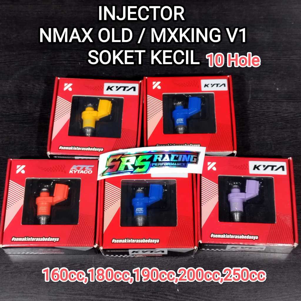 Jual Injector KTC kytaco Yamaha 10 hole 12 hole 160cc 170cc 180cc 190cc ...