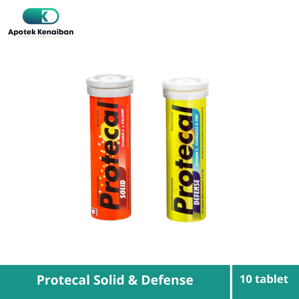 Jual PROTECAL SOLID & PROTECAL DEFENSE 10 TABLET KESEHATAN TULANG ...