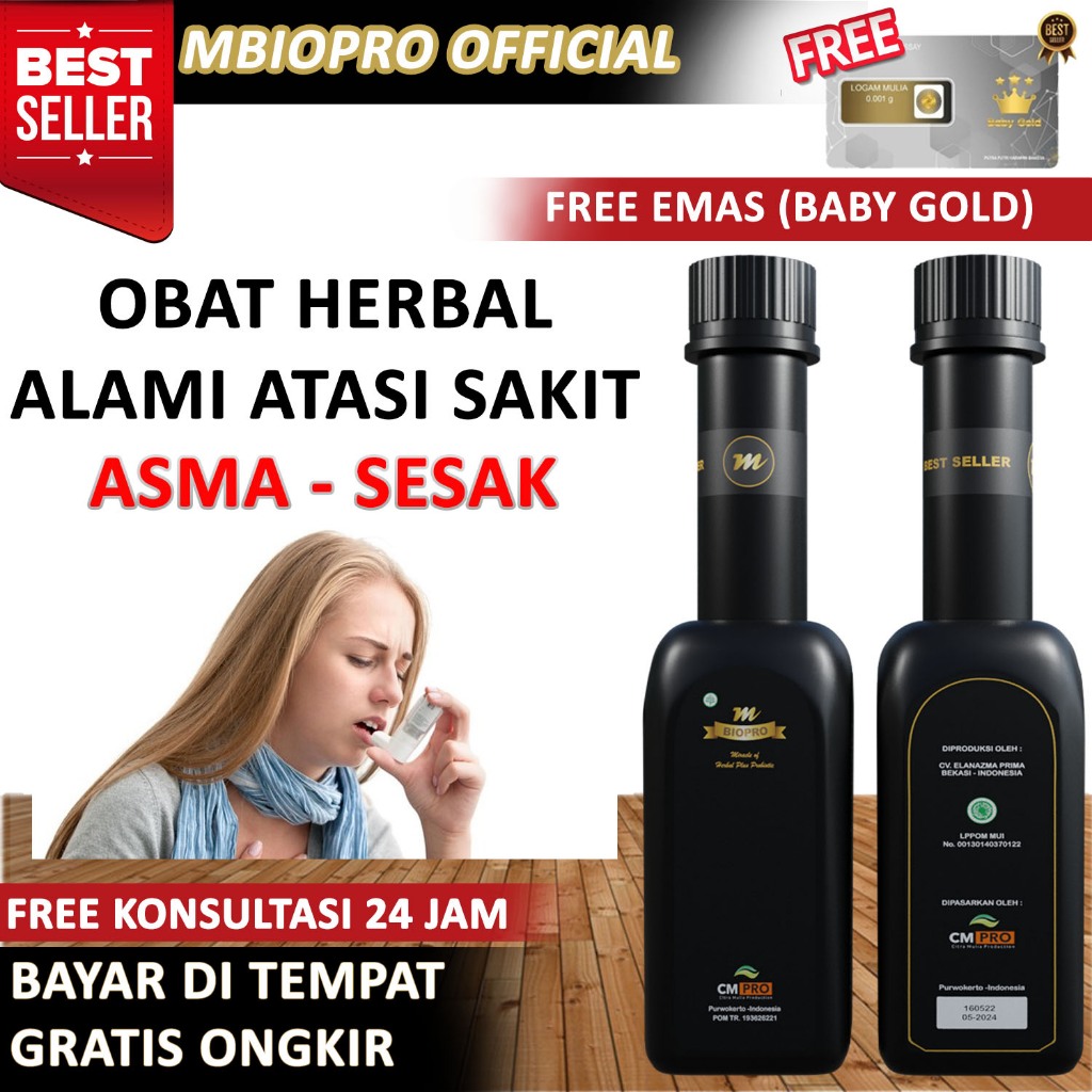Jual Obat Asma Batuk Sesak Nafas Paru Paru Obat Asma Inhaler Non ...