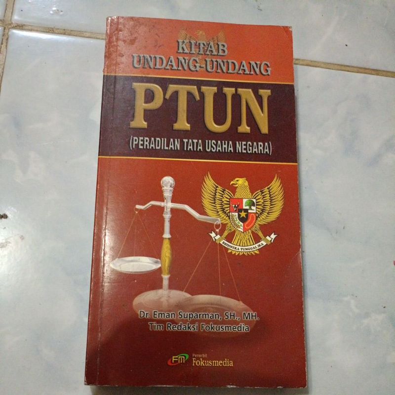 Jual Kitab Undang ubdang peradilan Tata Usaha Negara (PTUN) by Dr. Eman ...