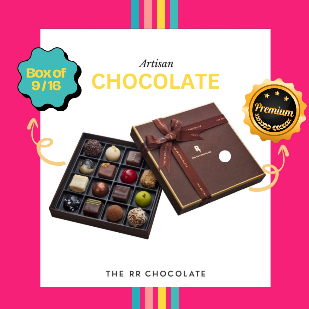 Jual The RR Chocolate Premium Artisan Cokelat Box | Shopee Indonesia