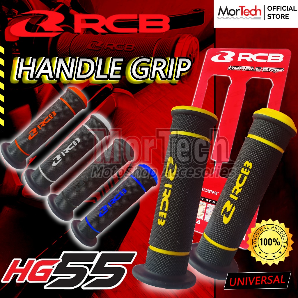 Jual Handgrip RCB Original HG55 + Jalu Stang CNC Handpad Handle Grip ...