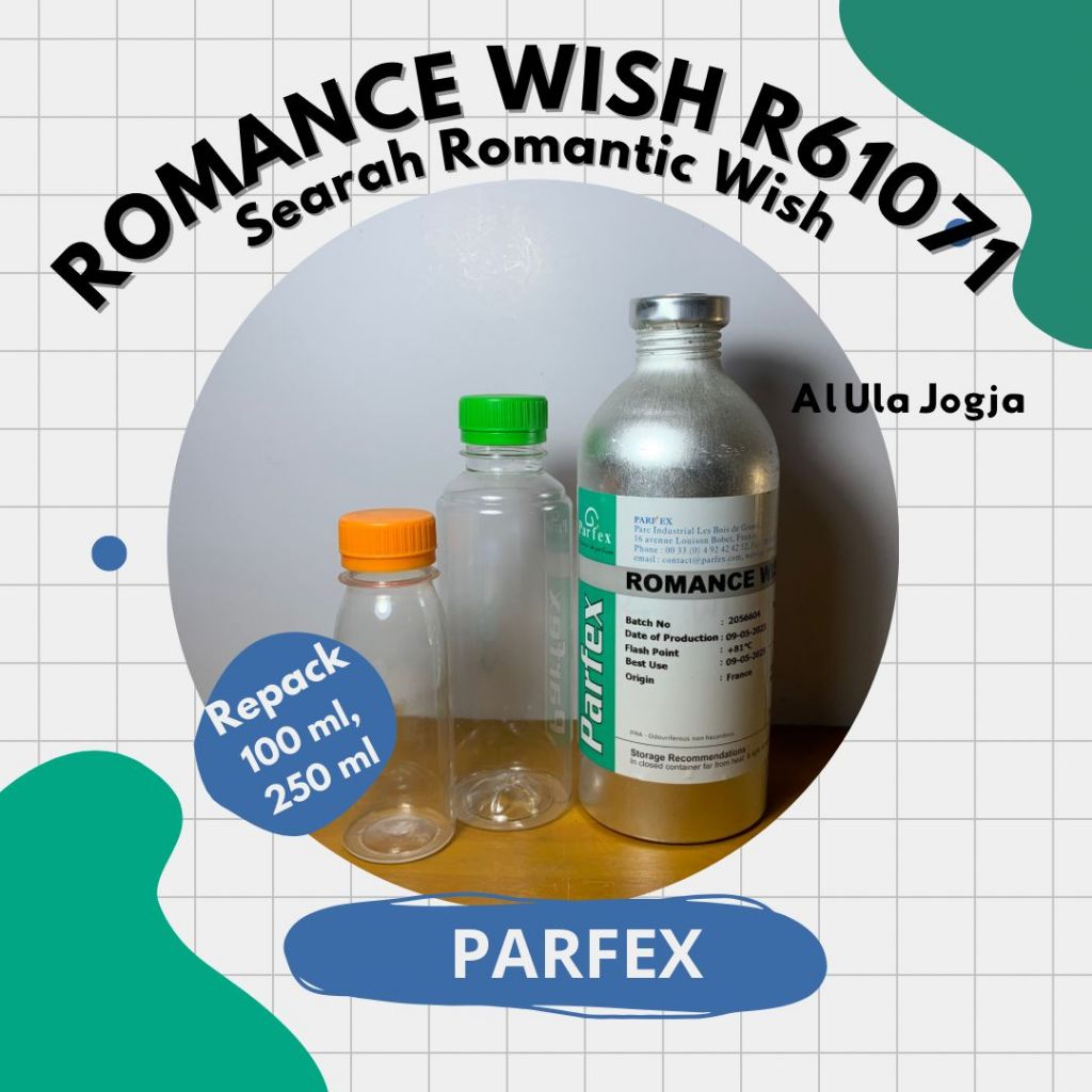 Jual Bibit Parfum Romance Wish Parfex Repack 50/100ml | Shopee Indonesia