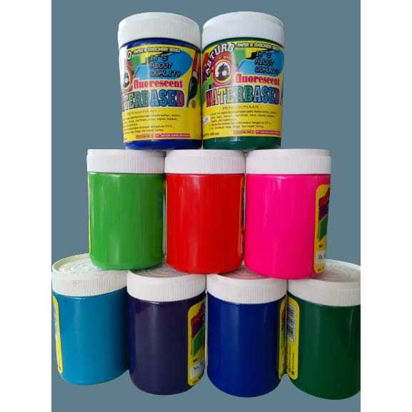 Jual Asturo cat Waterbased 100cc Fluorescent | Shopee Indonesia