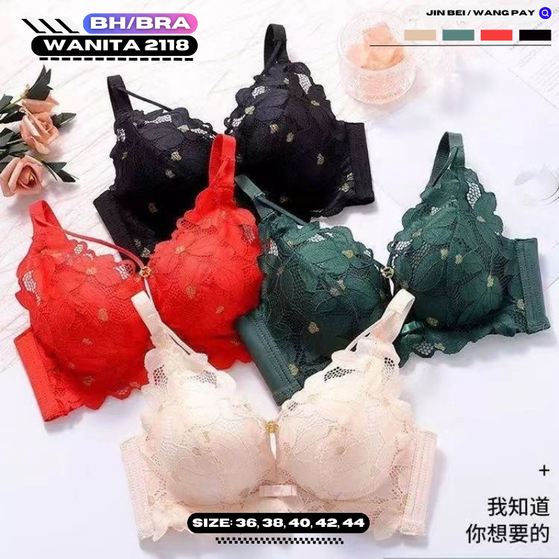Jual Bra/BH Wanita Dewasa Kode 2118-8809 Size 32-38 dengan Kawat ...