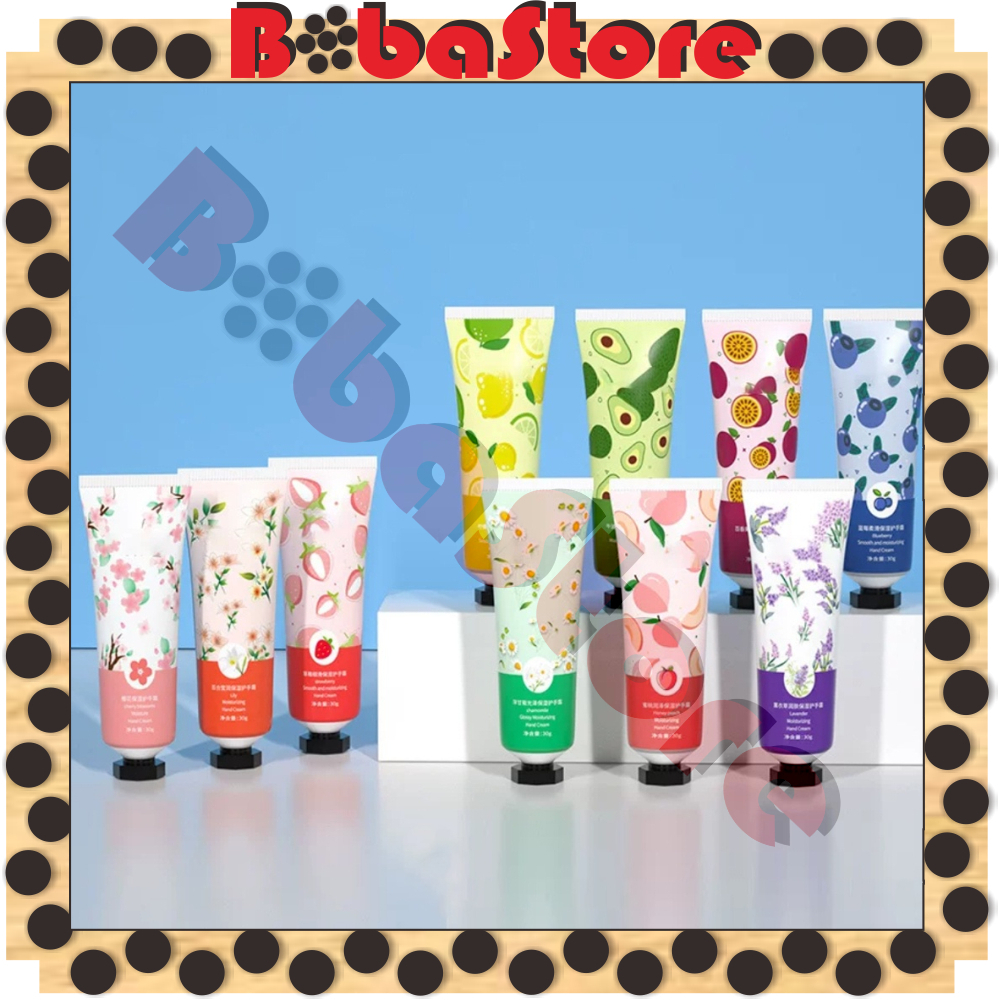 Jual ⭐Bobastore⭐ Hand Cream Krim Tangan Moisturizing Soft Fruit Lotion ...
