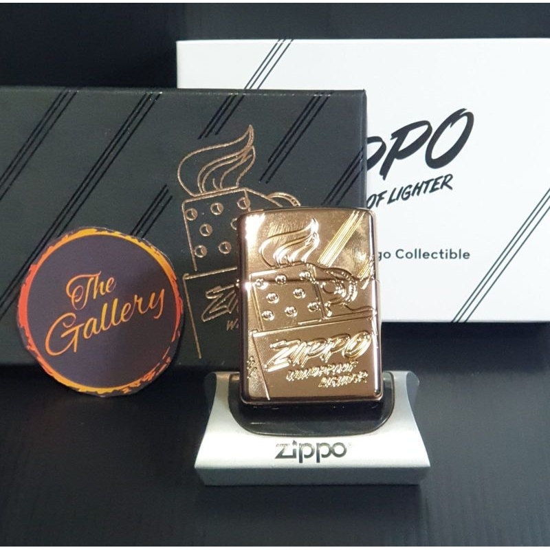 Jual ⭐⭐⭐⭐⭐ 48768 ORIGINAL ZIPPO ARMOR SCRIPT COLLECTIBLE | Shopee Indonesia