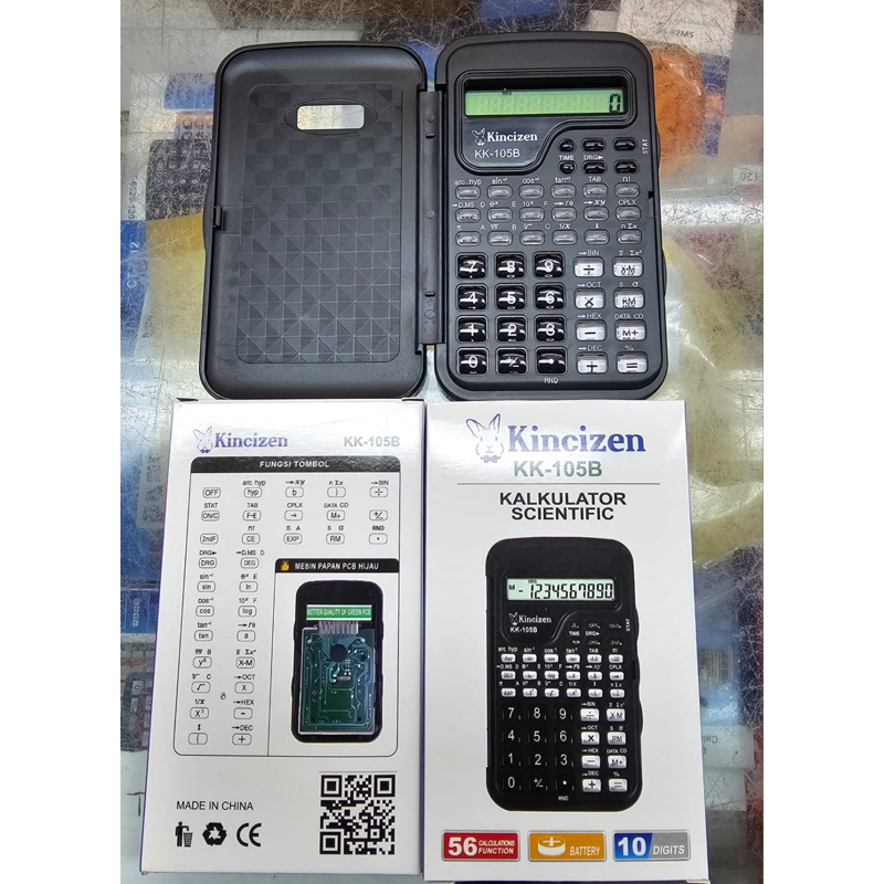 Jual KINCIZEN KALKULATOR SCIENTIFIC MINI KK-105B CT-105B | KALKULATOR ...