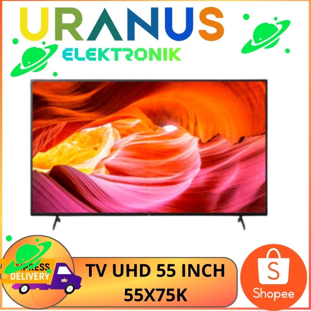 Jual SONY KD-55X75K SMART TV 55INCH TV LED 4K UHD ANDROID TV CLEAR ...