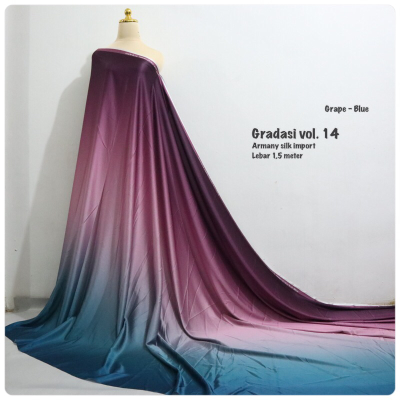 Jual Bahan arnamy silk import | kain gradasi | bahan gradasi | kain ...