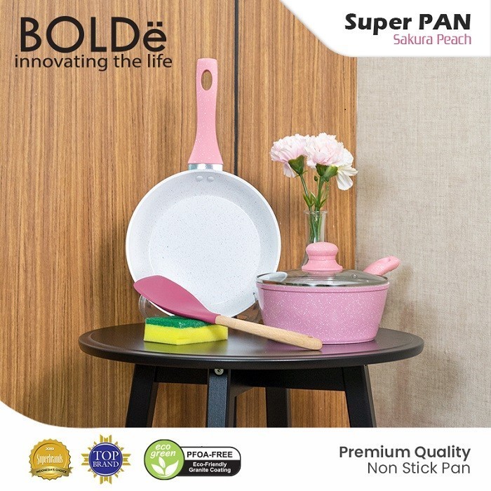Jual BOLDe Sakura Peach Pan Set 5 pcs | Shopee Indonesia