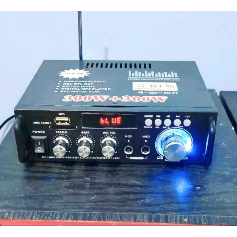 Jual power Amplifier bluetooth karaoke 400watt | Shopee Indonesia