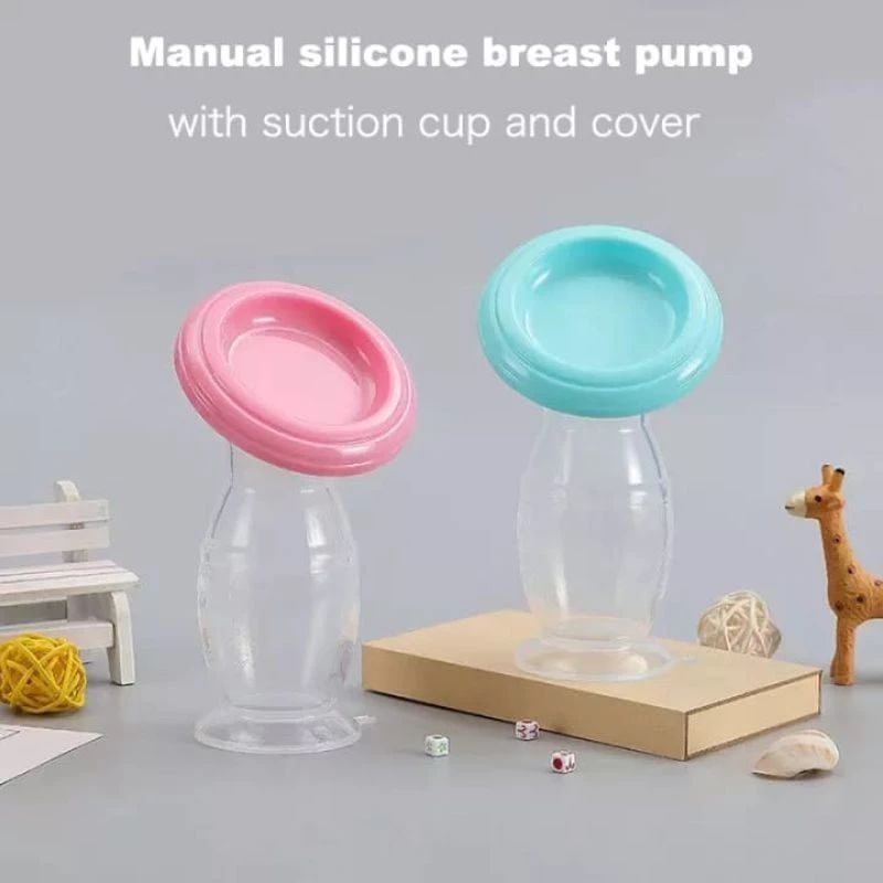 Jual Breastpump silikon manual penampung asi perah silicone pompa asi ...