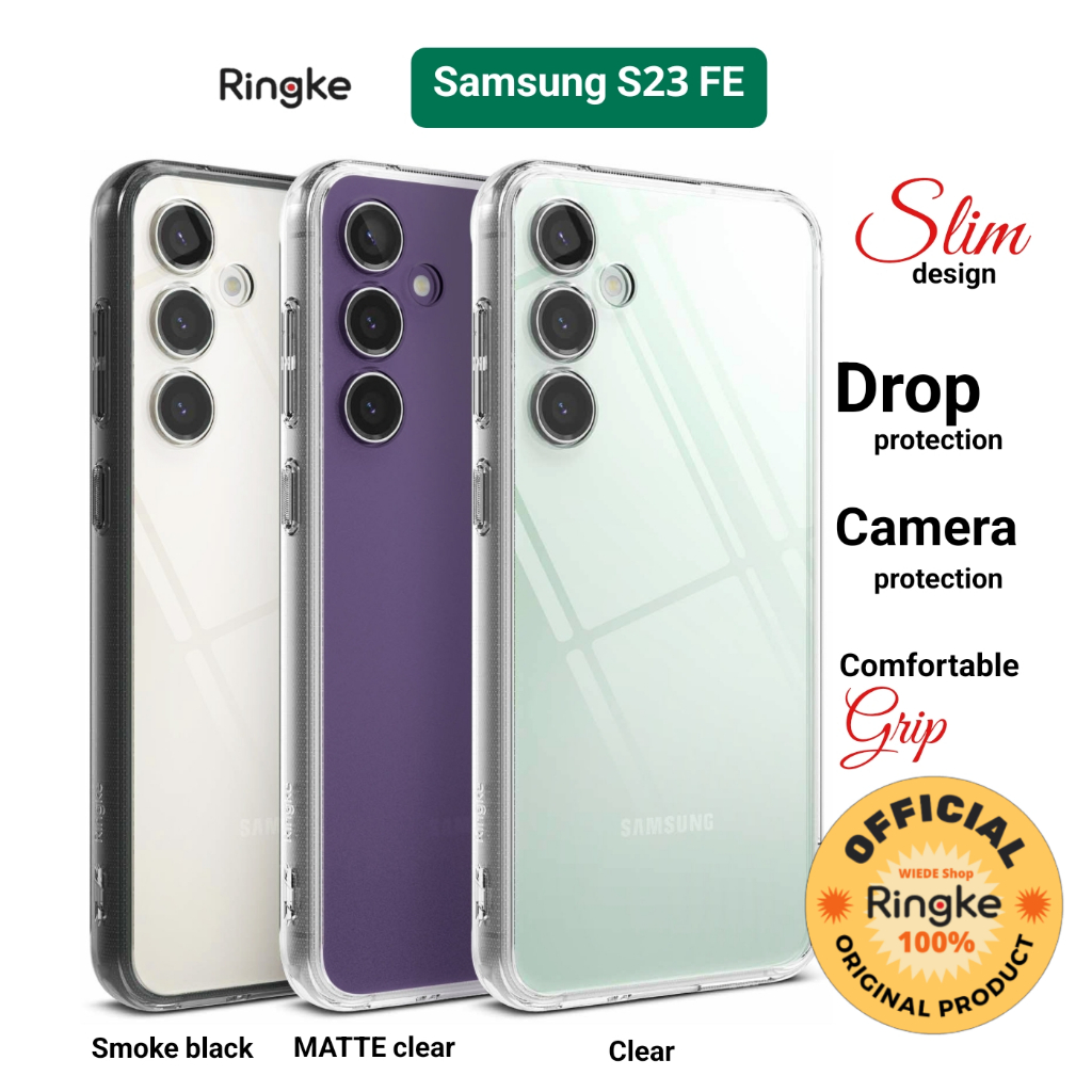 Jual Case Samsung Galaxy S23 FE 5G RINGKE Fusion Anti Crack Softcase ...