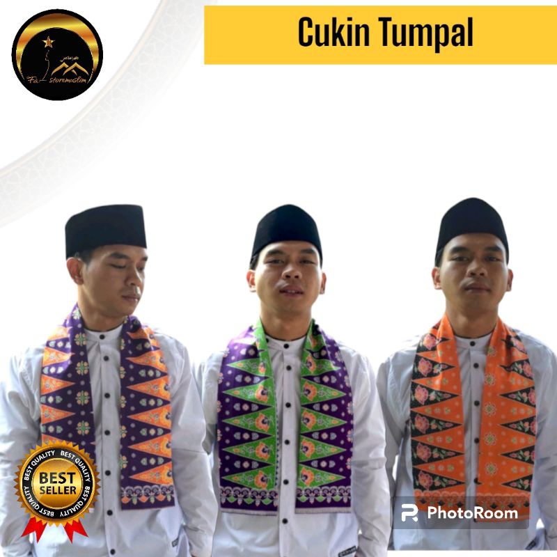Jual Cukin Tumpal Syal Segitiga Batik Motif Gigi Balang Betawi | Shopee ...