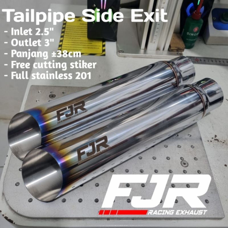 Jual Tailpipe Diesel Side Exit FJR Pajero Fortuner Innova Hilux Panther ...