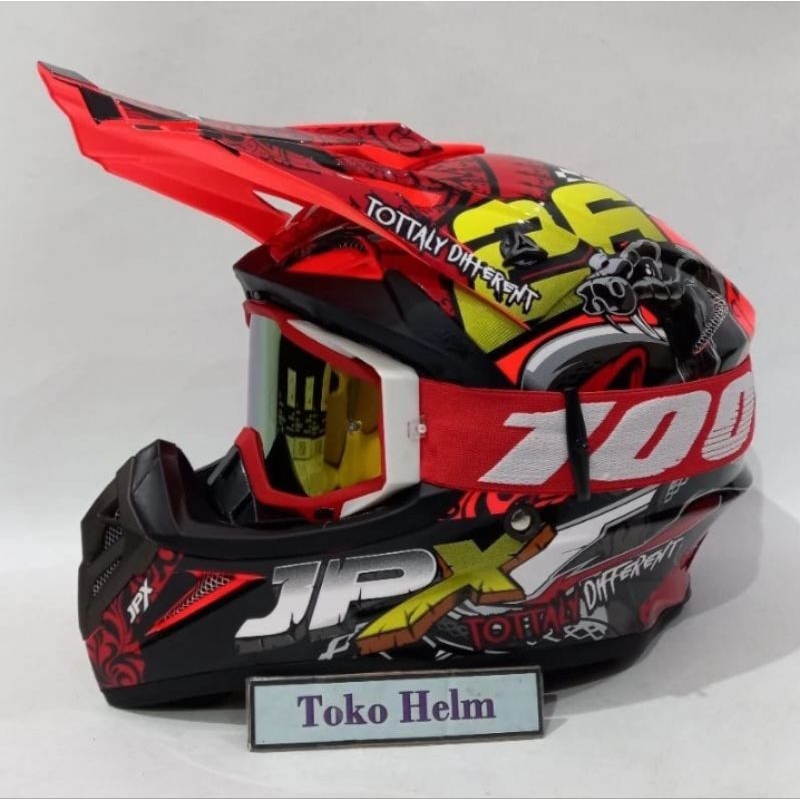 Jual JPX HELM CROSS FOX 1 FOX1 MOTOCROSS TRAILJPX Helmet Graphic - SNI ...