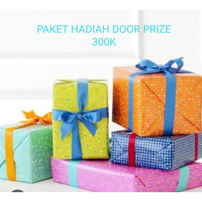 Jual PAKET HADIAH DOOR PRIZE | Shopee Indonesia