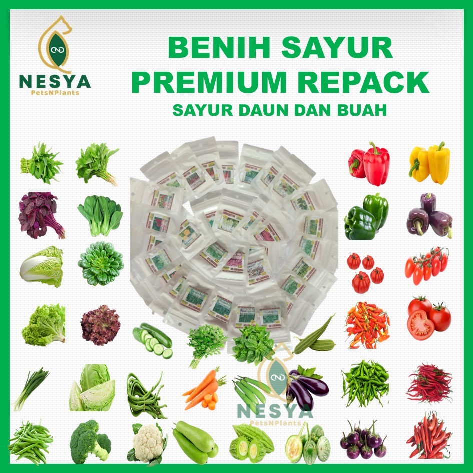 Jual Benih Bibit Sayur Kangkung Bayam Selada Sawi Kubis Kol Cabe Cabai ...