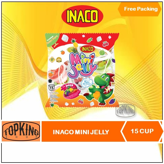 Jual Inaco Mini Jelly per pack Isi 15 Cups | Shopee Indonesia