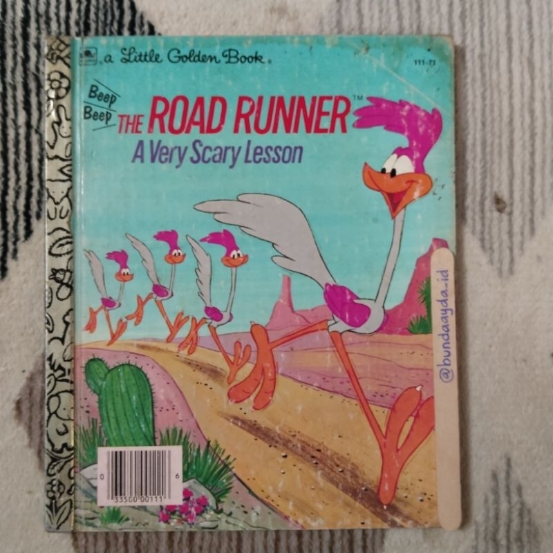 Jual the Road Runner a Very Scary Lesson / a Little Golden Book / Buku ...
