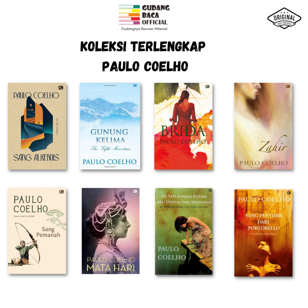 Jual Sang Alkemis - Gunung Kelima (The Fifth Mountain) - Zahir - Brida ...