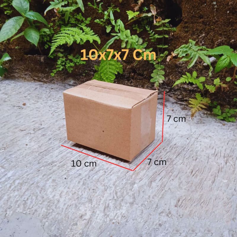 Jual Dus kardus Packing kecil Murah Dus Kotak Lipat Polos Ukuran 10x7x7 ...