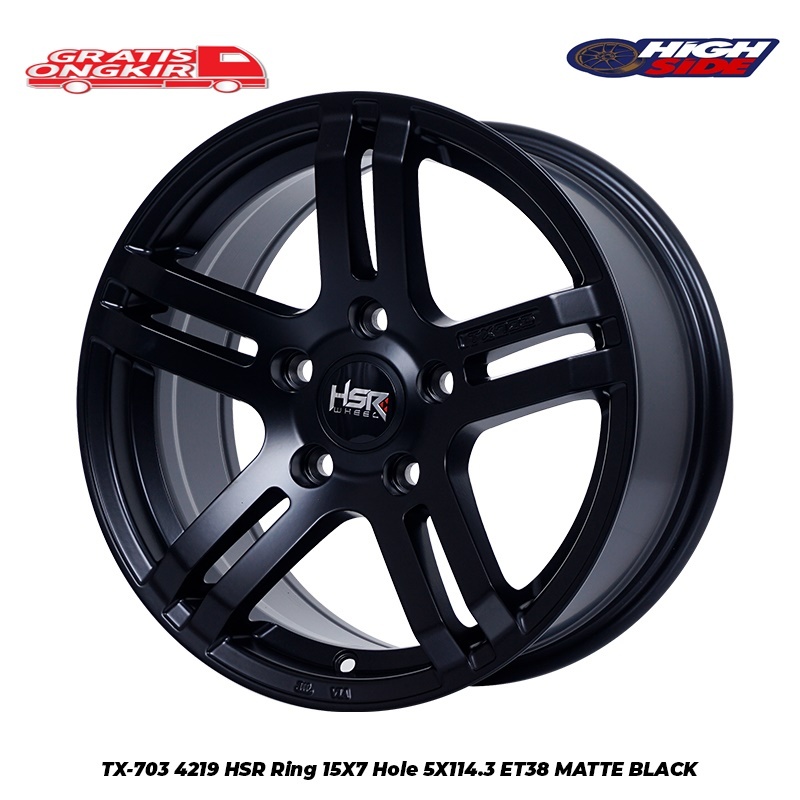 Jual Velg Hsr TX-703 New R15 Mobil Rush,Terios,Baleno New,Arena,Apv ...